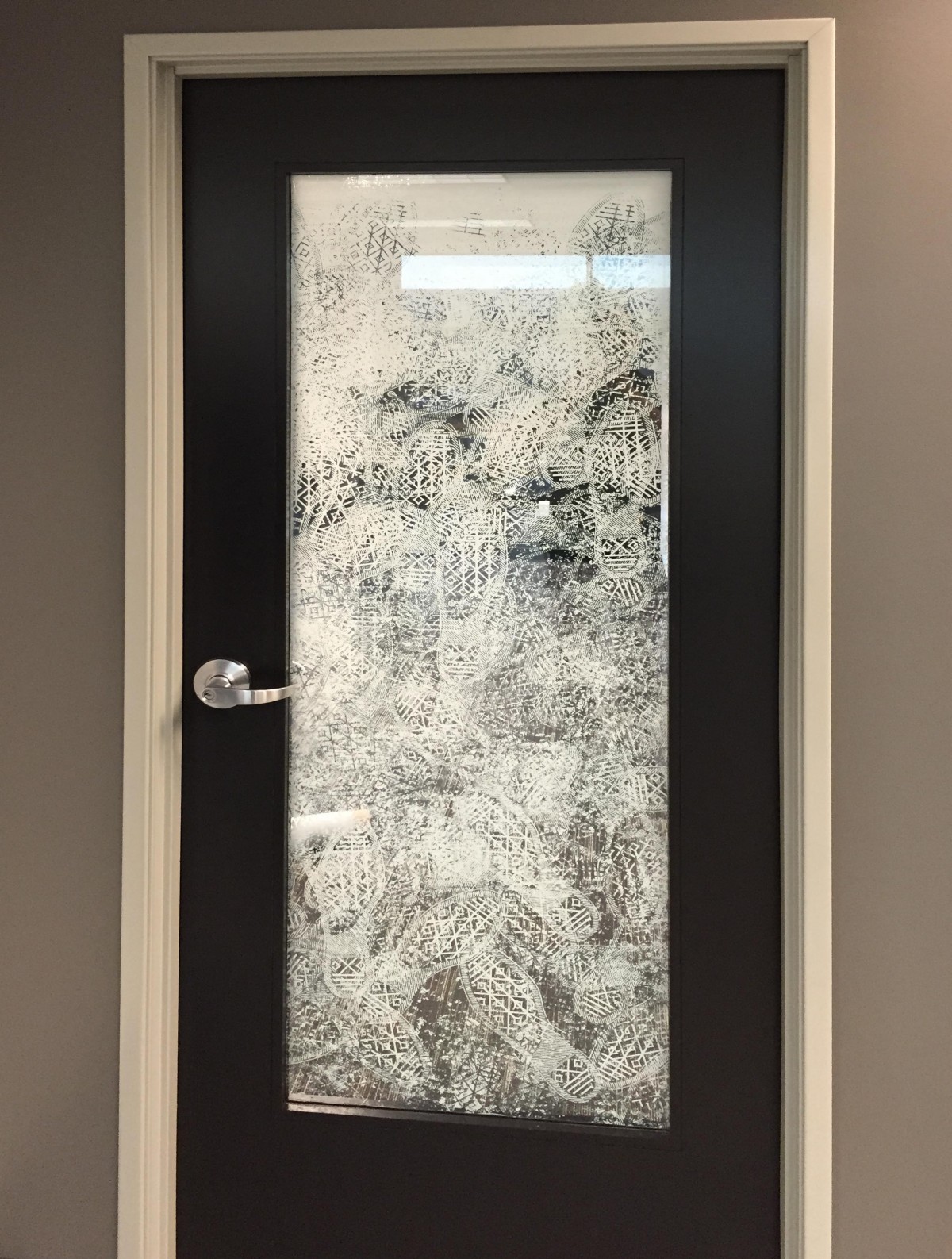 Custom printed decorative window films